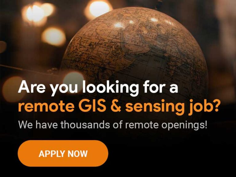 Remote GIS And Sensing Jobs - Beginners' guide on career paths, skills ...